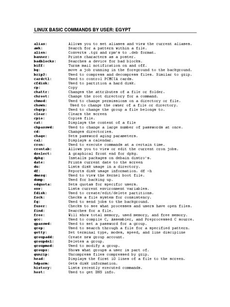 Linux Basic Commands Pdf File System Computer File