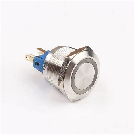 Waterproof Push Button Switch V Latching Reliable