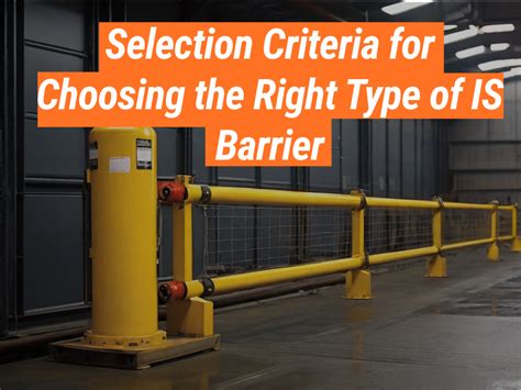 Selection Criteria Archives Intrinsically Safe Store
