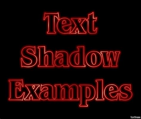 Text Shadow Examples Text Effect And Logo Design Font