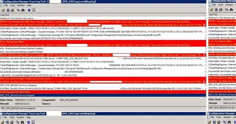 Fix Sccm Configmgr Backup Failed With Error Sql Backup Failed Error