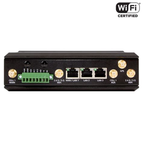 4G LTE Cat 6 Industrial IoT Router With Dual Band Wi Fi
