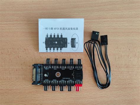 Ways Pin PWM Cooling Fan Controller Hub Computers Tech Parts Accessories Computer