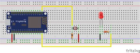 Ldr Sensor Module With Nodemcu Esp8266 Iot Lab Startertutorials