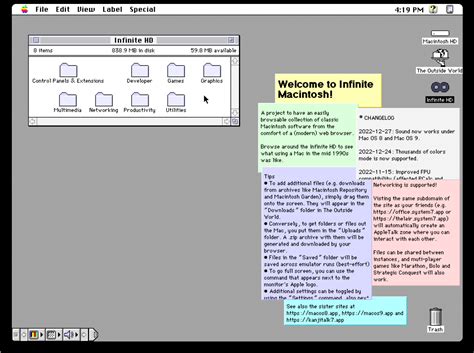 System7app Allows For Web Based System 7 Emulation Ogradys Powerpage
