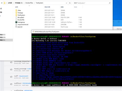 Windows上部署简易django项目，用dockerfile和docker Composewindow环境下使用docker部署