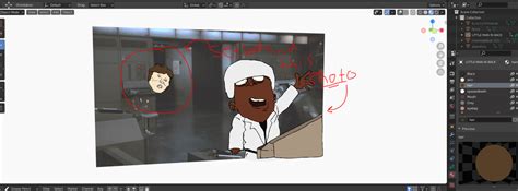 So I Transformed An Object Behind Another But It Is Still Overlapping