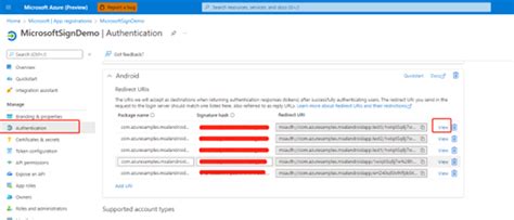 sign in users with a microsoft account to android apps using microsoft