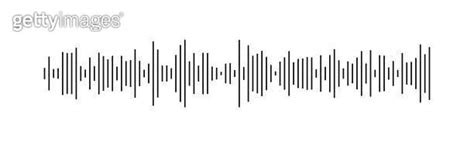 Equalizer Symbol Voice Message Template Audio Chat Speech Sound Wave Icon Element For Mobile