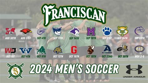 Franciscan Mens Soccer Schedule Release Franciscan University Of