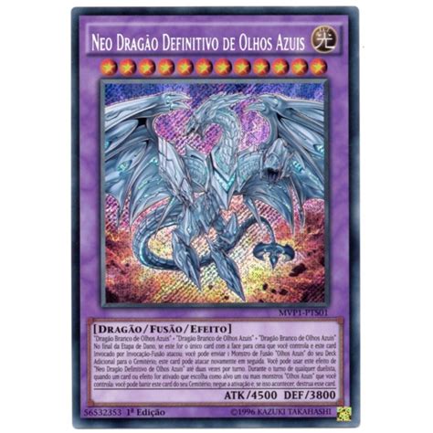 Neo Dragão Definitivo De Olhos Azuis Mvp1 Pts001 Casa Do Selo