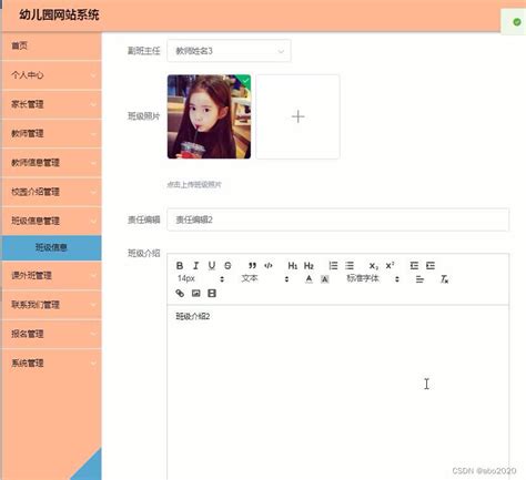 Springbootvue幼儿园网站系统yl567基于 Springbootvue 的幼儿园管理系统的设计与实现 Csdn博客