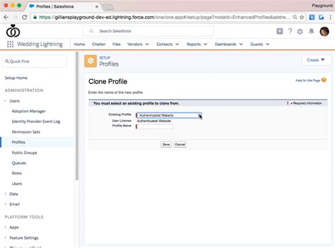 Learn Lightning Create And Edit Profiles Salesforce Admins