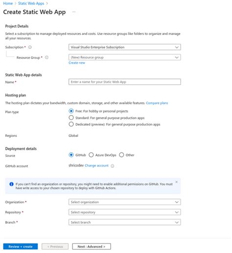 How To Host Static Sites On Azure Static Web Apps For Free