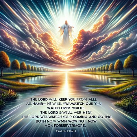 Psalm 1217 8 Artwork Bible Art