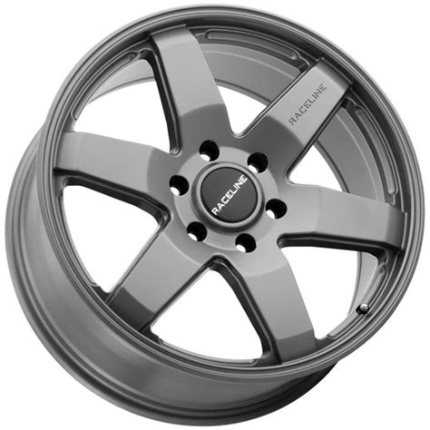 Set Of 4 Raceline 942gs Addict 18x9 6x55 12mm Gunmetal Wheels Rims