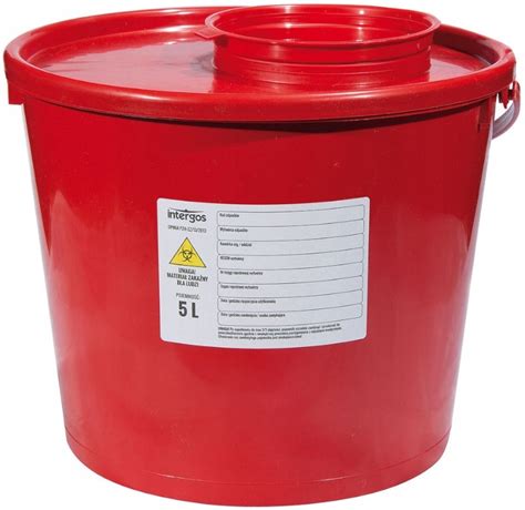Pojemnik Na Odpady Medyczne 5l Niska Cena Na Allegro Pl