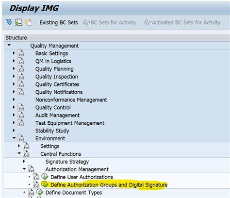 Digital Signature For Result Recording In Sap Qm Sap Community
