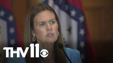 Gov Sarah Sanders Announces New State Employee Pay Plan