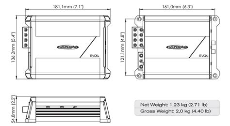 Soundigital Evox2 1200 4 Estéreo De 4 Canales Ampmanual Del Propietario