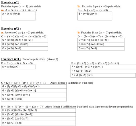 Lecon Maths Factorisation At Mark Strasser Blog Lecon Maths Factorisation At Mark Strasser Blog