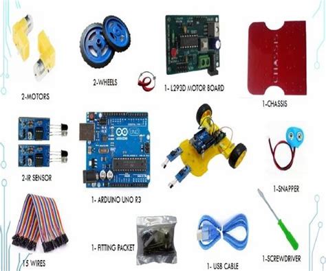 10 In 1 Multipurpose Line Follower Uno Based Diy Robotic Kit At ₹ 999piece Robotics Kits For