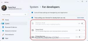 Enable Or Disable Developer Mode In Windows