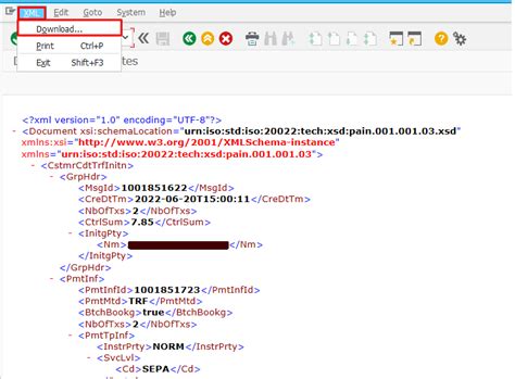 SEPA For CH SAP Community