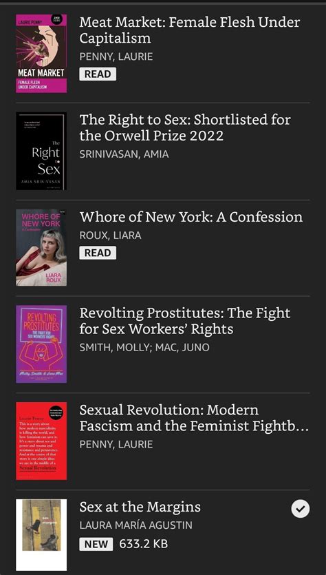 Sex Work Reading List Album On Imgur