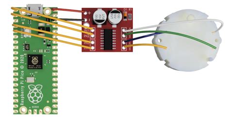 Using The X27168 Stepper Motor With A Raspberry Pi Pico And L298n