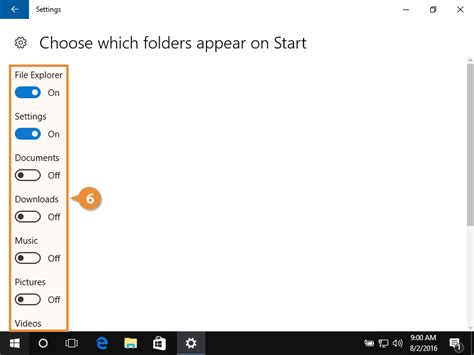Open And Customize The Start Menu CustomGuide