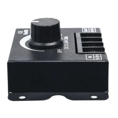 DC 12V 24V LED Dimmer Switch 30A 360W Voltage Regulator Adjustable Controller For LED Strip