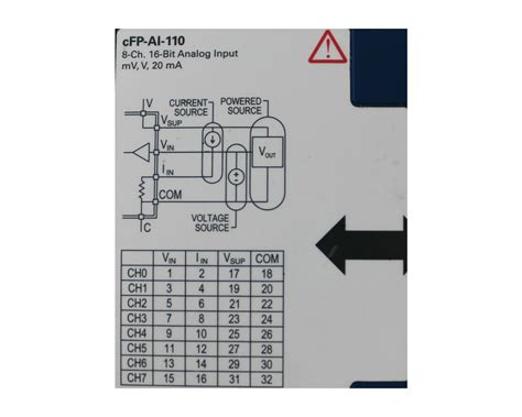 national instruments cfp ai 110 8ch 16 bit analog input volt current m