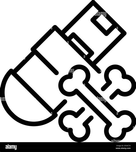 Stick Malware Icon Outline Stick Malware Vector Icon For Web Design Isolated On White