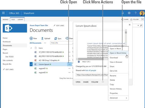 how to collaborate in sharepoint from office 365 dummies