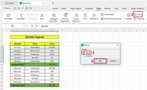 A Step By Step Guide To Create Collapsible Rows In Excel