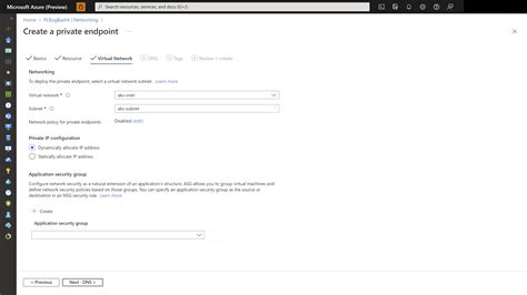 Create A Private Endpoint For Microsoft Azure Data Manager For Energy