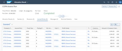 Universal Allocations Copa Assessment Cycle Sap Community