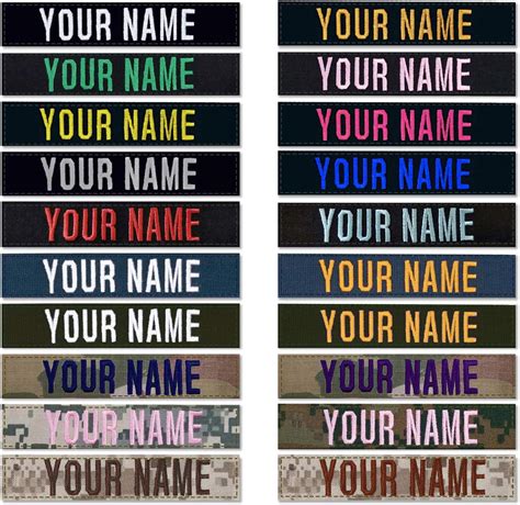 Multi Purpose Personalized Custom And Military Name Tape 3