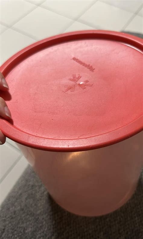 Tupperware Large Container Furniture And Home Living Kitchenware And Tableware Food Organisation