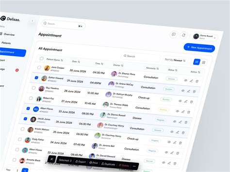 Appointment Dashboard Designs Themes Templates And Downloadable Graphic Elements On Dribbble