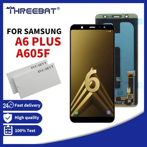 Super-Amoled-For-Samsung-A6-A605F-A6-PLUS-Display-LCD-Screen ...