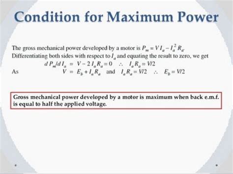 How To Calculate The Power Of Dc Motor Webmotor Org