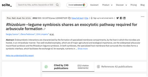 Rhizobium Legume Symbiosis Shares An Exocytotic Pathway Required For