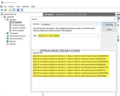 Enable Windows 11 24h2 Updates In Wsus And Sccm