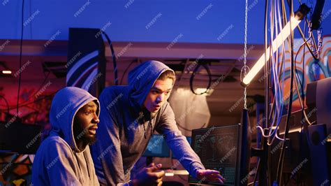 Free Photo Hackers Exploiting Network Backdoors