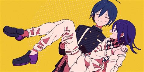 Ouma Kokichi And Saihara Shuuichi Danganronpa And More Drawn By Sanichi Danbooru