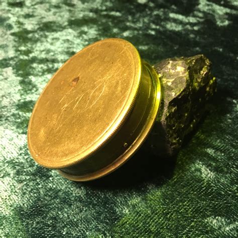 Zero Stock Antique Pocket Compass Made In England Explorer Antiques