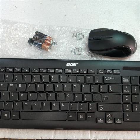 Acer Oem Wireless Keyboard Mouse Set Shopee Malaysia