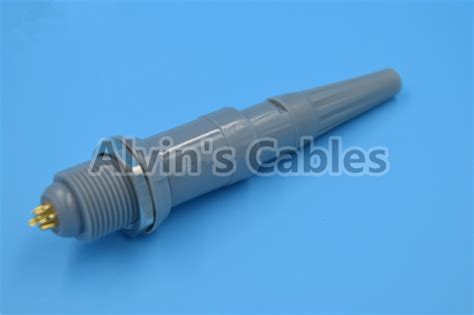 LEMO Pin Plug And Socket Connector PAG PLG LEMO Series P Pin Connector Doppler Probe